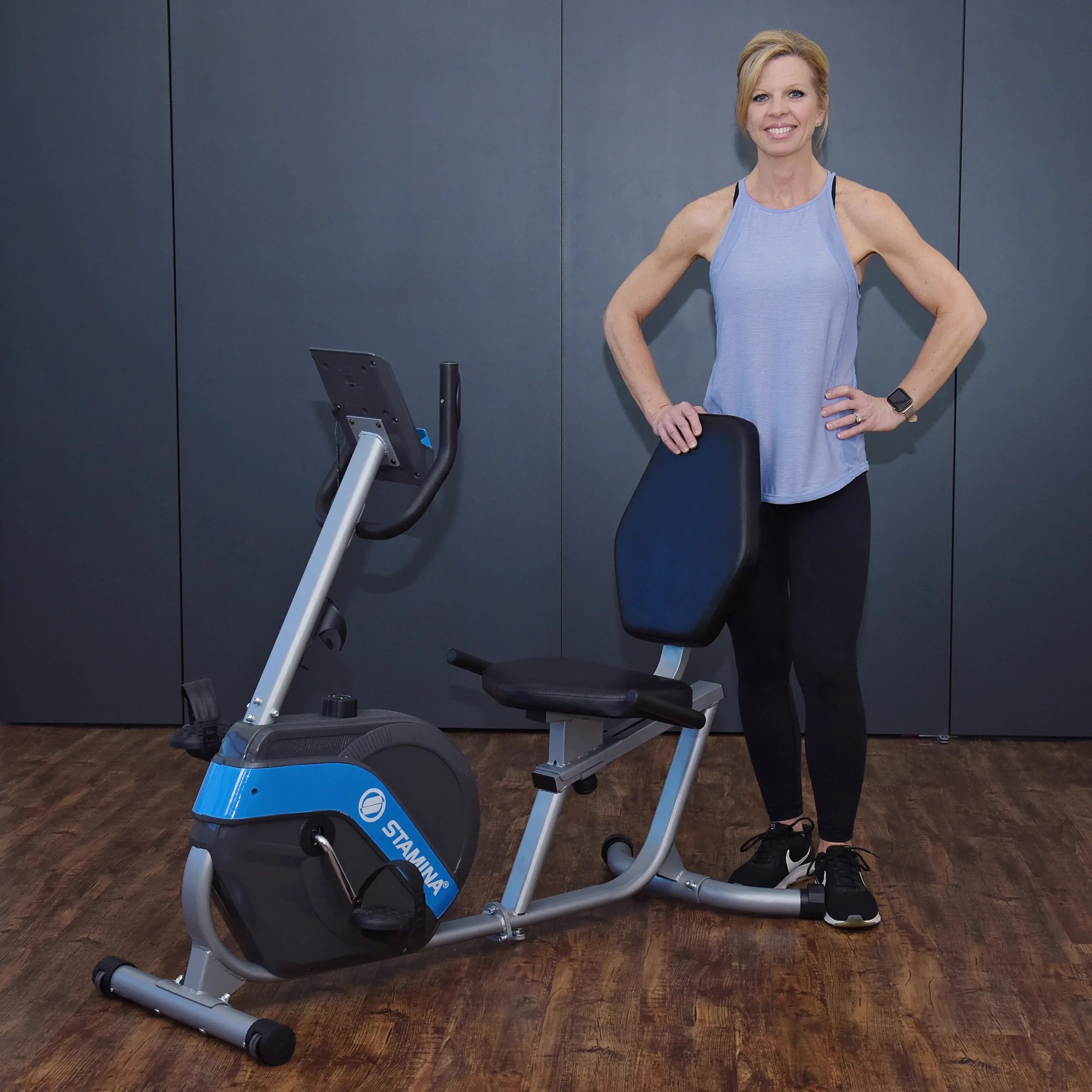 Stamina Recumbent Bike - Circuit Style Workout | Stamina Products