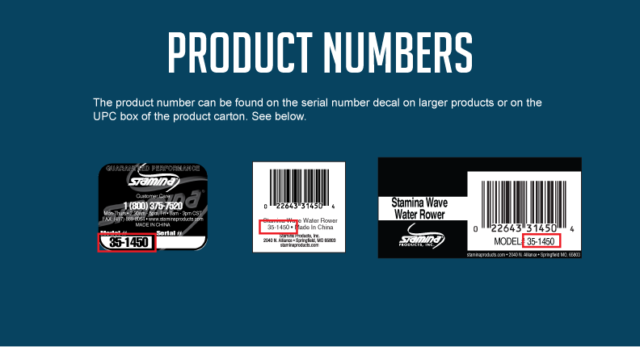 Customer Care - Exercise Equipment | Stamina Products