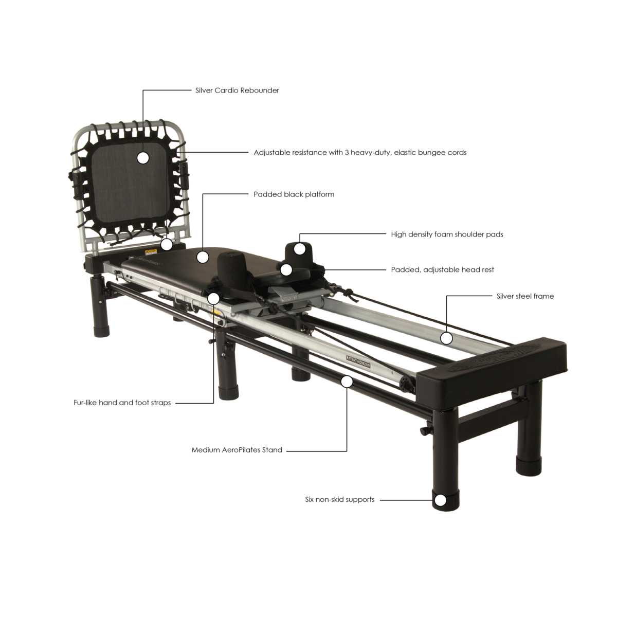 AeroPilates® Reformer 266 - | Stamina Products