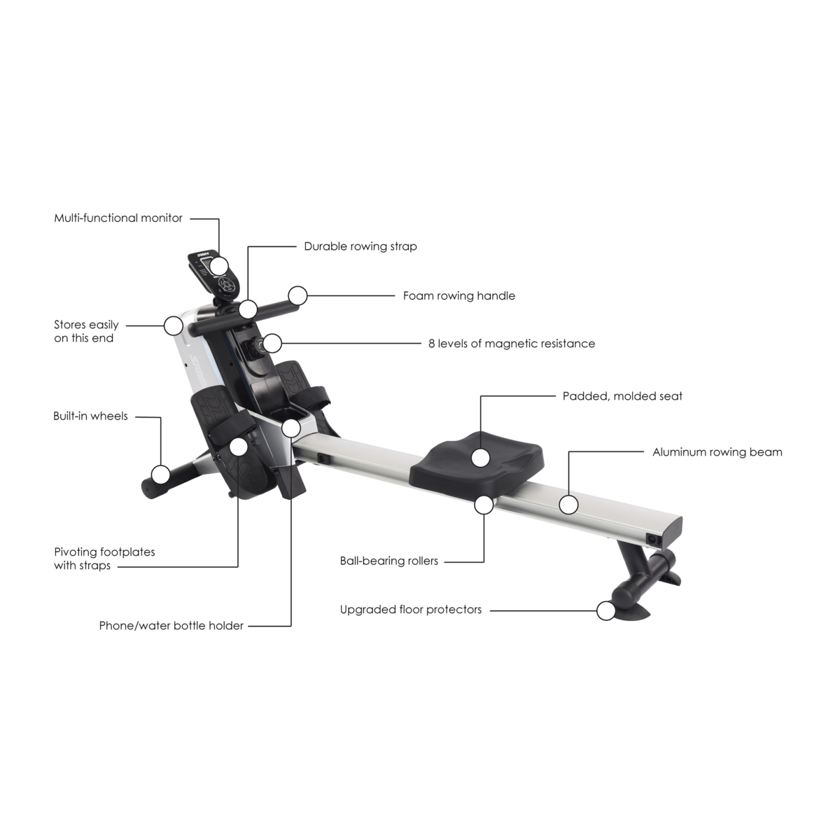 Stamina Magnetic Rowing Machine 1110 | Stamina Products
