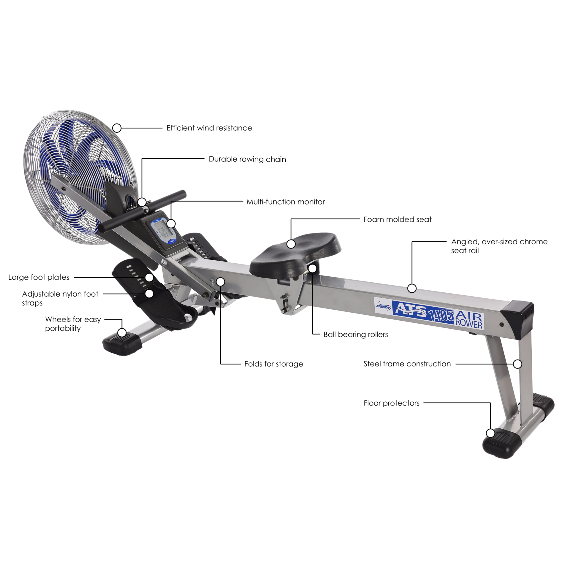 Stamina® ATS Air Rower 1405 - Stamina Products